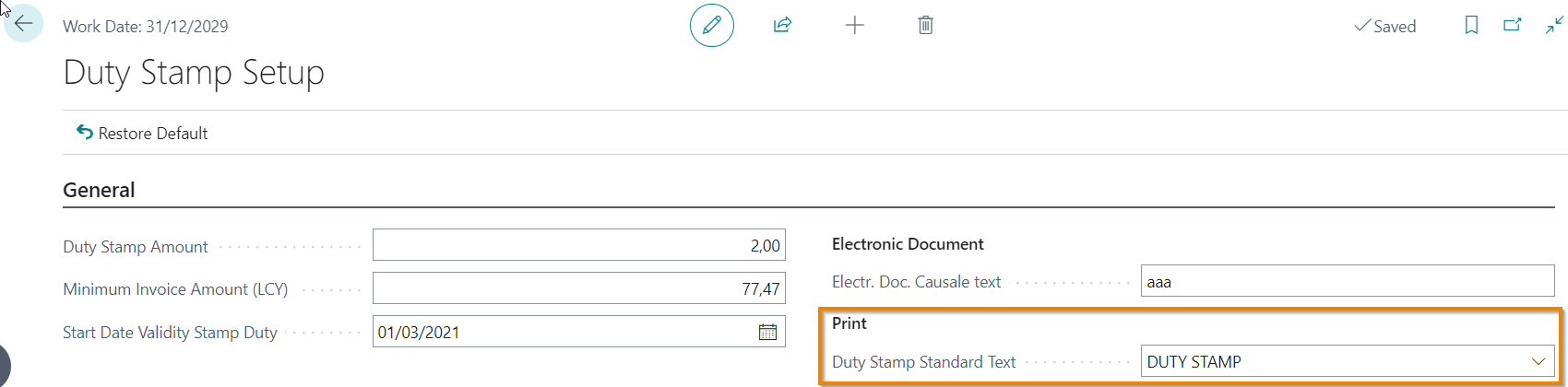 Sales Invoices Setup | EOS Docs