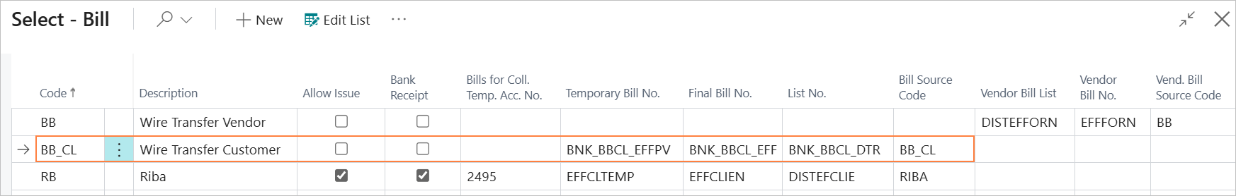 Bank Files For Italy - Features (CBI) | EOS Docs