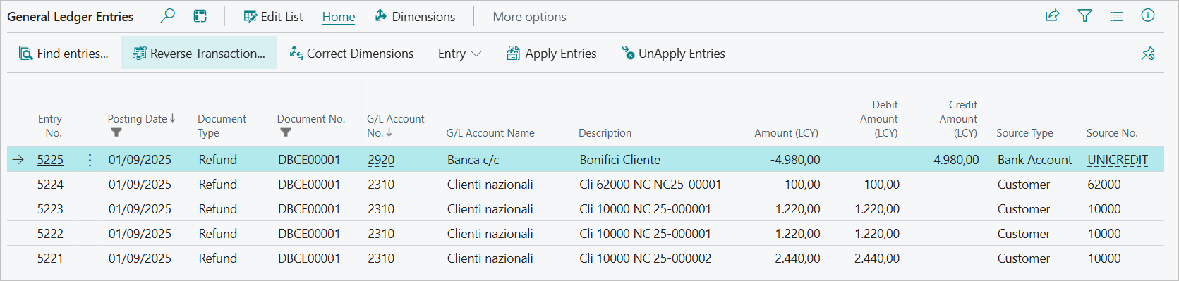 Bank Files For Italy - Features (CBI) | EOS Docs